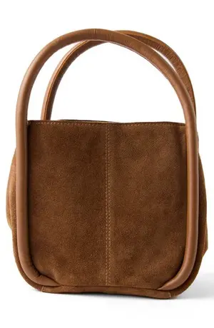 Free People Barlow Leather Bucket Bag