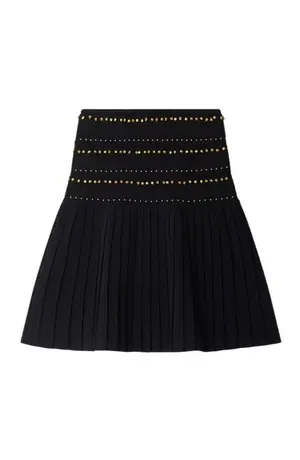 Sandro Short Skirt With Tassels