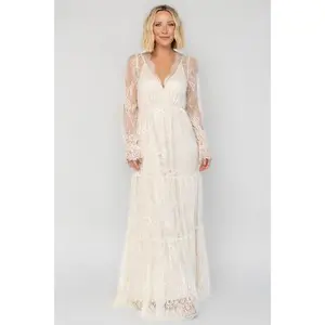 BALTIC BØRN Gloria Lace Maxi Dress - White