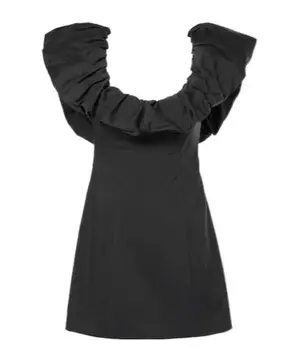 SIR. Jones Ruffled Cotton-blend Minidress