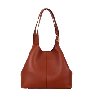 COCCINELLE C-easy Logo Plaque Shoulder Bag