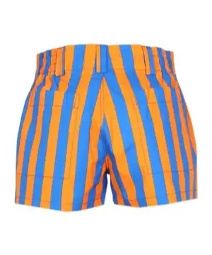 Sunnei Striped Elastic Waist Shorts