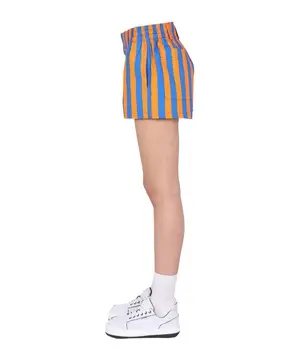 Sunnei Striped Elastic Waist Shorts