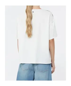 Max Mara Printed Silk And Stretch Cotton Jersey T-shirt Multicolour