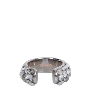 Sunnei Embellished Open Ring