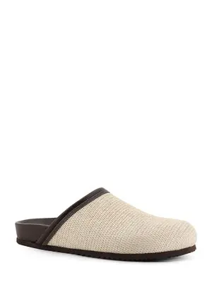 Brunello Cucinelli Woven Slip-on Mules