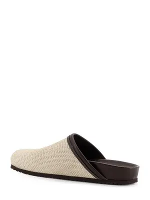 Brunello Cucinelli Woven Slip-on Mules