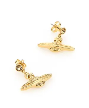 VIVIENNE WESTWOOD Mini Bas Relief Drop Earrings
