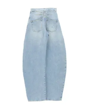 Alaïa High Waist Round Leg Jeans