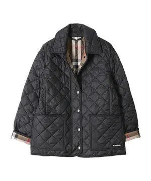Burberry Quilted Barn Jacket - Black