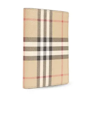 Burberry Checkered Bifold Wallet