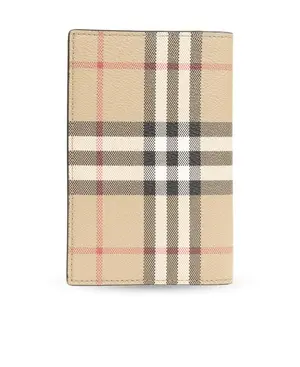 Burberry Checkered Bifold Wallet