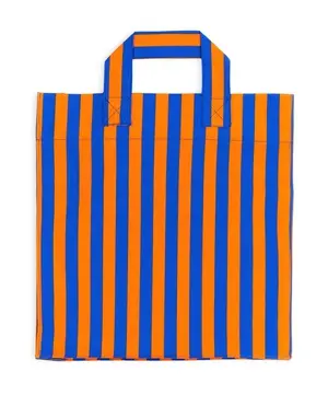 Sunnei Striped Tote Bag
