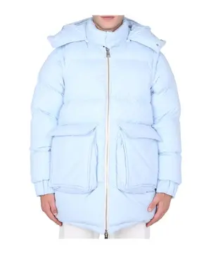 Sunnei Detachable Sleeve Cotton-padded Jacket - Blue