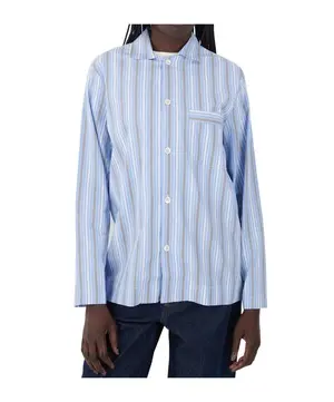 TEKLA Striped Shirt Pajamas