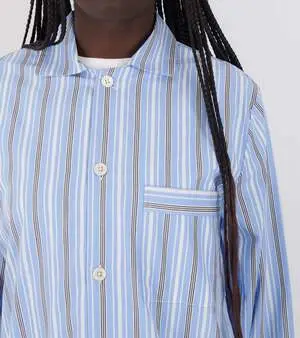 TEKLA Striped Shirt Pajamas