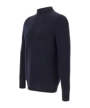 GRAN SASSO Ribbed High-neck Sweater