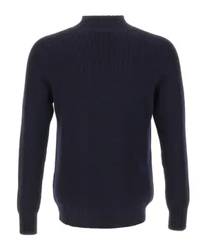 GRAN SASSO Ribbed High-neck Sweater