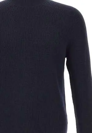 GRAN SASSO Ribbed High-neck Sweater