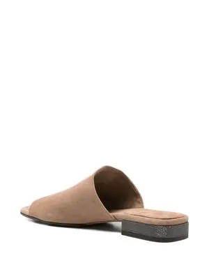 Brunello Cucinelli Suede Mules
