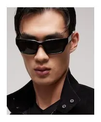 Gucci Rectangular-frame Sunglasses - Black