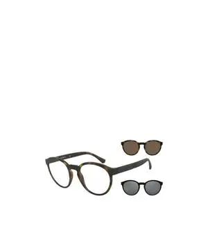 Emporio Armani Logo Sunglasses - Black