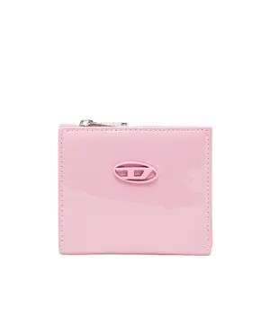DIESEL® Oval D Bi-fold Wallet - Pink