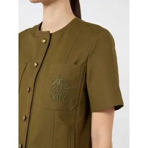 Max Mara Crew Neck Short-sleeved Casual Jacket