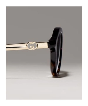 Gucci Oval Frame Sunglasses