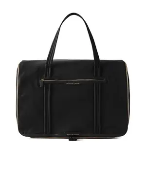 ANYA HINDMARCH Leather-trimmed Econyl Travel Case