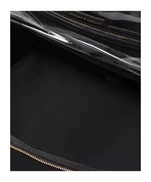 ANYA HINDMARCH Leather-trimmed Econyl Travel Case