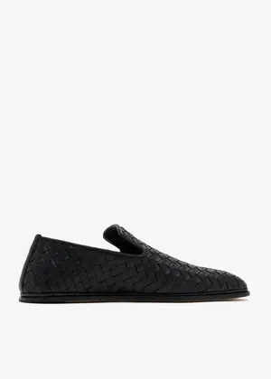 Bottega Veneta Square-toe Casual Shoes