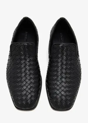 Bottega Veneta Square-toe Casual Shoes