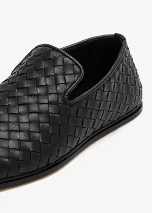 Bottega Veneta Square-toe Casual Shoes
