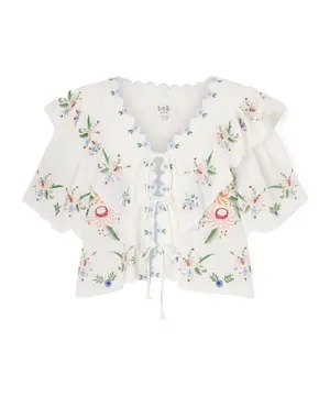 Sea Scalloped Tops