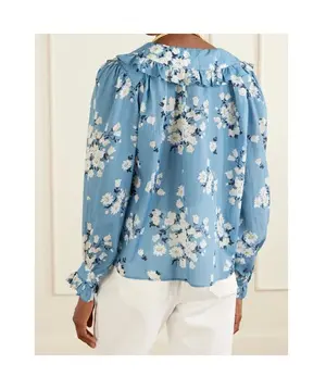 Rixo Ruffled Shirt