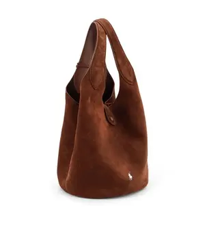 Polo Ralph Lauren Suede Tote Bag