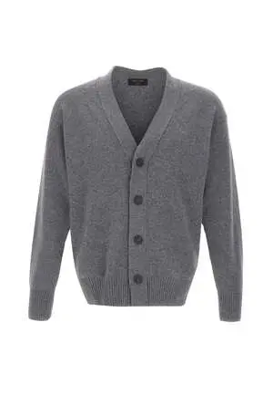 GRAN SASSO V-neck Button-up Cardigan - No