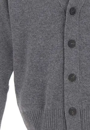 GRAN SASSO V-neck Button-up Cardigan - No