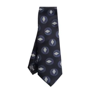 Giorgio Armani Jacquard Tie - Black