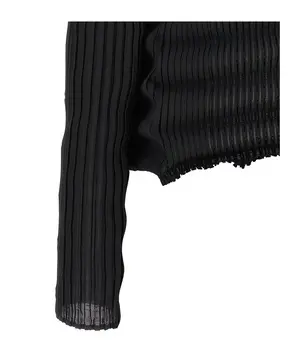 Issey Miyake Pleated Wave Cardigan