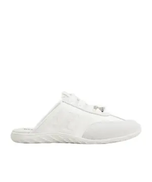 ROGER VIVIER Viv Low Mules In Suede And Fabric