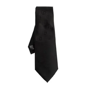 Giorgio Armani Pointed-tip Tie - Black