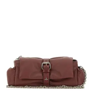 VIVIENNE WESTWOOD Hazel Treasure Clutch - Red