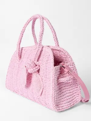 Jacquemus Le Petit Turismo Raphia