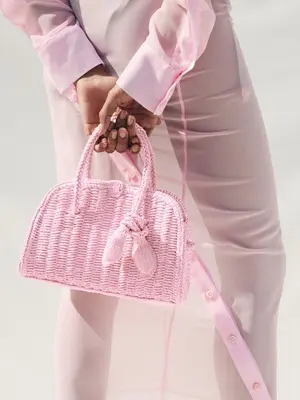 Jacquemus Le Petit Turismo Raphia
