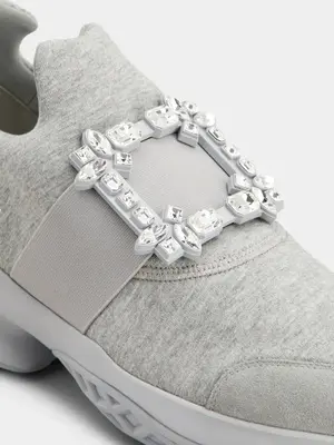 ROGER VIVIER Viv' Run Sneakers In Jersey