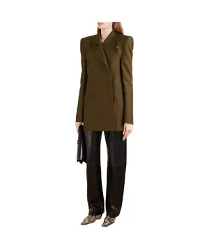 Khaite Wool And Silk-blend Blazer