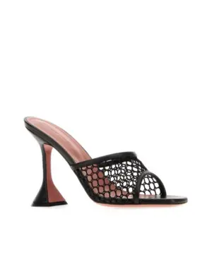 Amina Muaddi Square-toe High-heeled Sandals