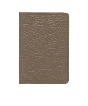 MAISON MARGIELA Four Stitches Grained Leather Card Holder